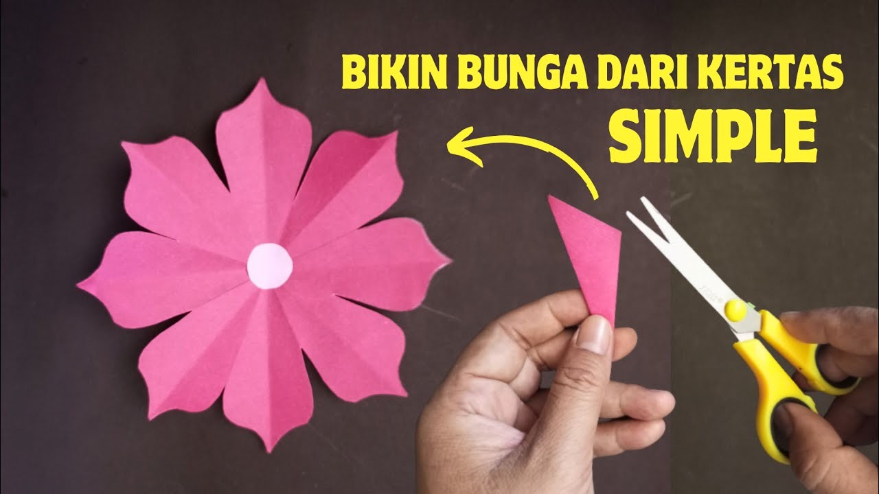 How to Make Origami Paper Flowers | How To Make Paper Flowers Easy