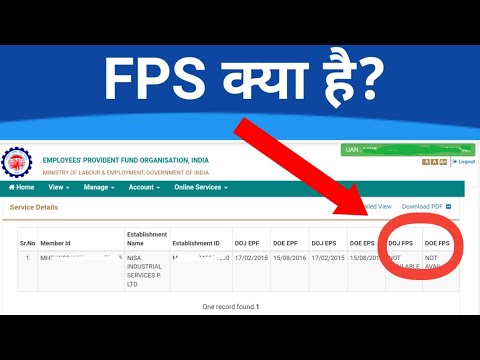 What is FPS in EPF?