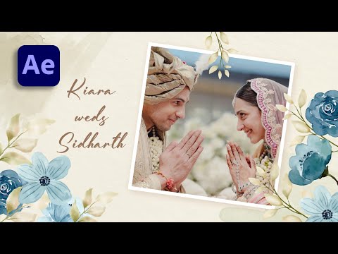 Wedding Invitation Video Template Free Download | After Effects Tutorial - Motion Rex