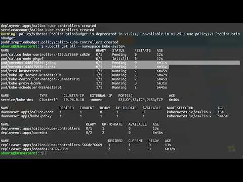 Training Certified Kubernetes Administrator 5 Install Project Calico Container Network Interface