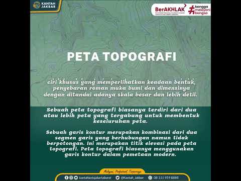 Apa itu Peta Topografi ?