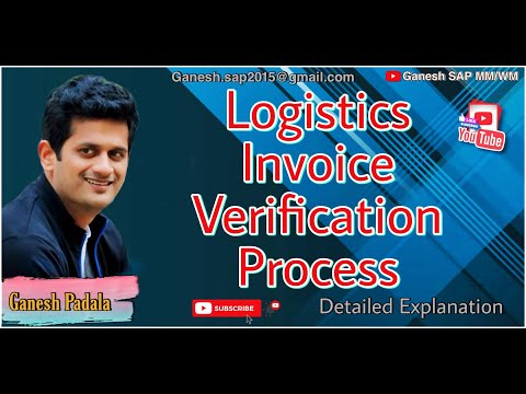 SAP Logistics Invoice Verification complete process video | GANESH SAP SCM