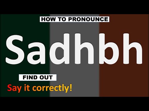 How to Pronounce Sadhbh? | Irish Names Pronunciation Guide