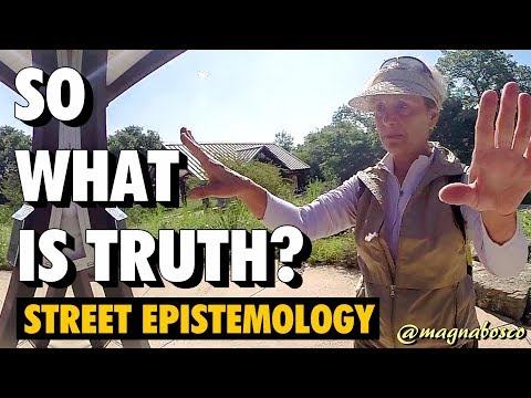 Street Epistemology: Jackie | So What is Truth?
