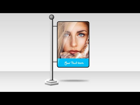 Image Display Stand PowerPoint Template
