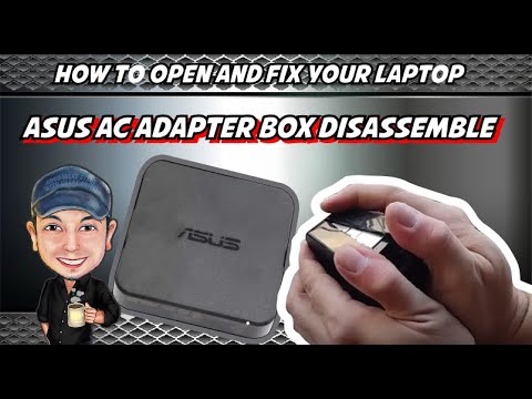 ASUS AC ADAPTER CHARGER REPAIR | HOW TO OPEN AND FIX YOUR LAPTOP AC ADAPTER | AC ADAPTER DISASSEMBLE