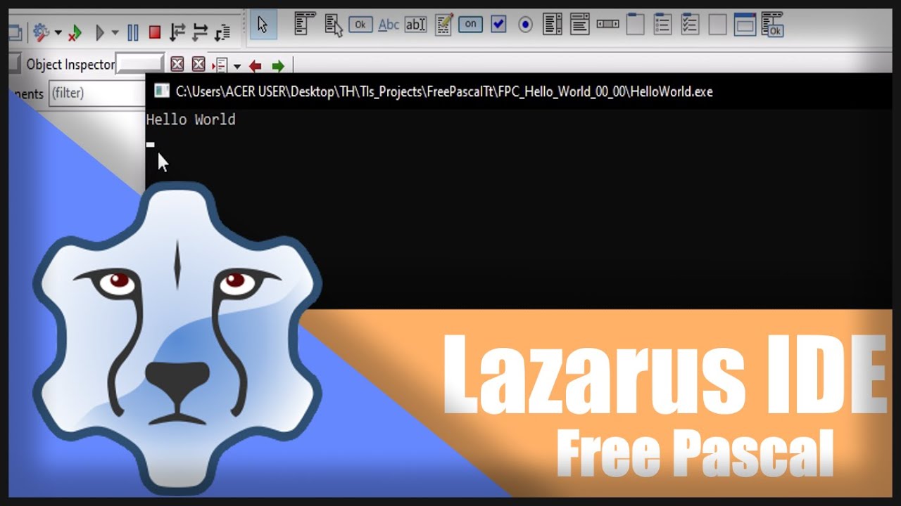 How to print Hello World in Free Pascal