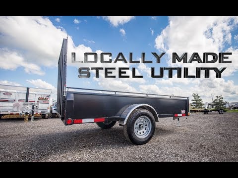 Mennonite Built STEEL Utility Trailers - ACTION TRAILER SALES