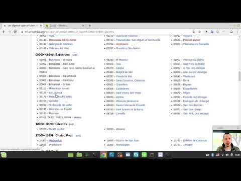 Scraping ALL Spain postal codes | Data extraction tutorial | Python + Requests & BeautifuSoup