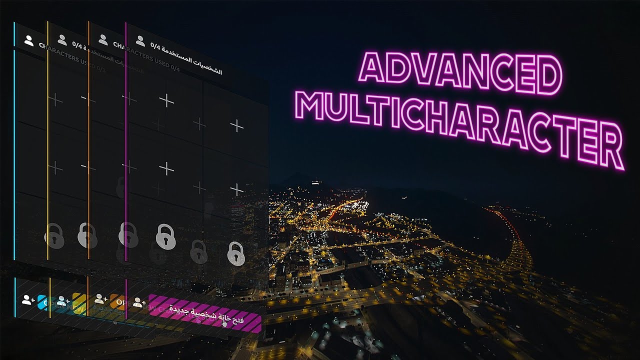 [QBCore] Advanced Multicharacter System Script for FiveM