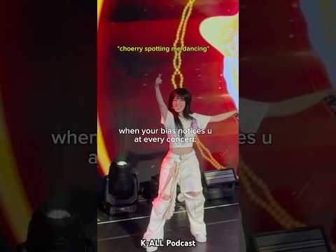 when your bias notices you at a kpop concert #choerry #bts #loona #artms #kpop #fancam #dance #jin