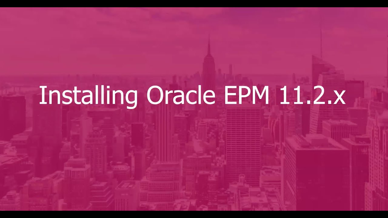 Oracle EPM 11 2 Installation Tips & Tricks