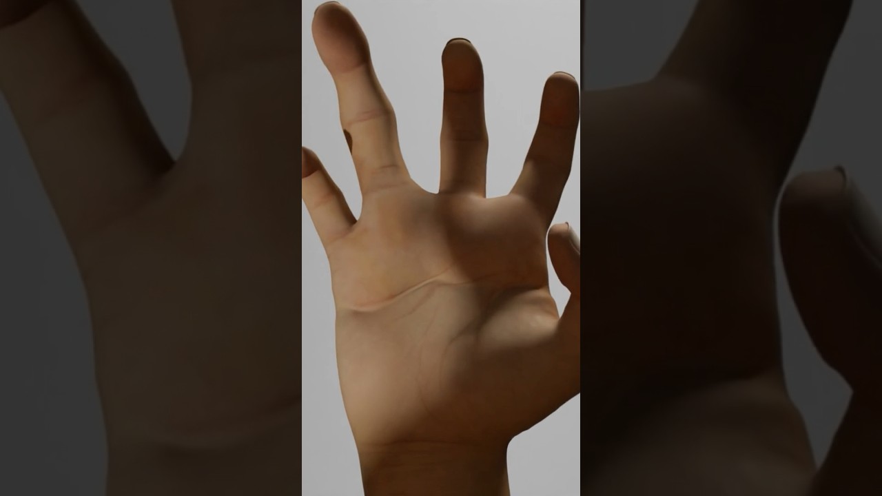 Werewolf transformation animation test 2