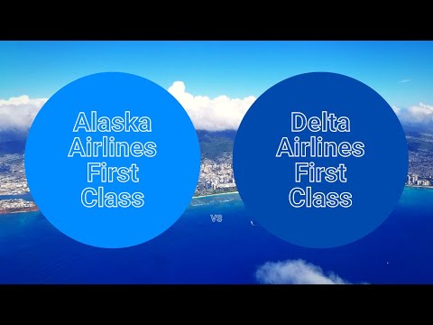 Alaska vs Delta First Class Comparison Week 29