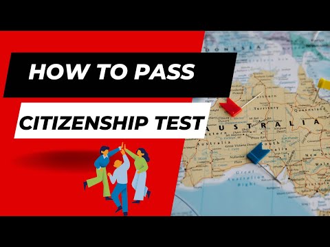 How to pass citizenship test Australia 2023 | common bond | High confidence