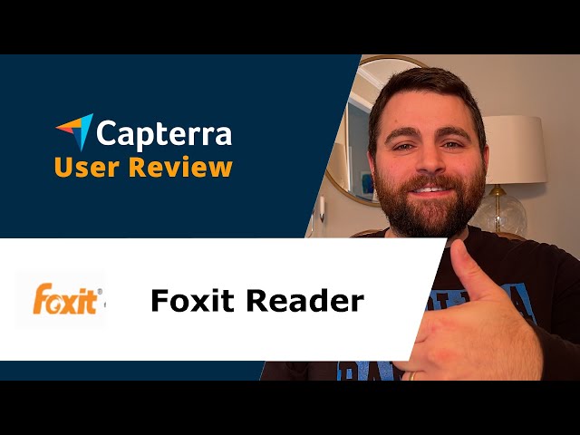 Foxit PDF Reader Reviews 2025. Verified Reviews, Pros & Cons - Capterra