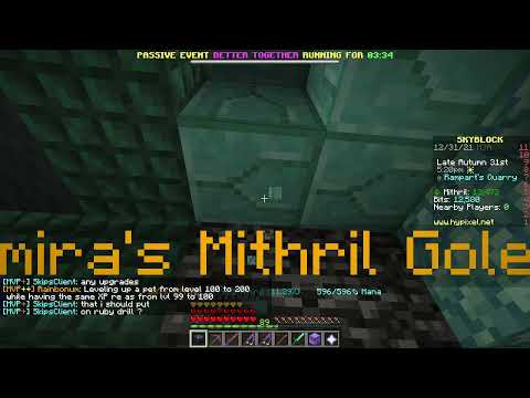 Testing The New Gemstone Gauntlet On Dailies: Magzie's Hypixel Skyblock Playthrough! EP:148