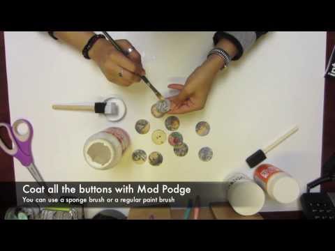 Transfer pictures or photos to buttons