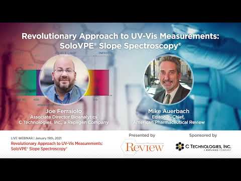 Revolutionary approach to UV-Vis measurements | CTech SoloVPE Slope Spectroscopy