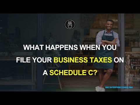 Filing Business Taxes with Schedule C: A Comprehensive Guide | Dewayne Williams