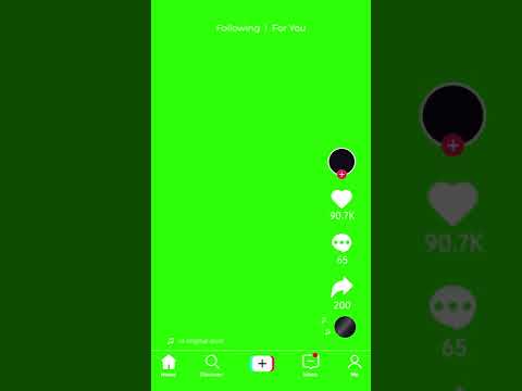 TikTok Overlay Green Screen Motion Graphics 4K 30fps Copyright Free #videoediting #effects #green