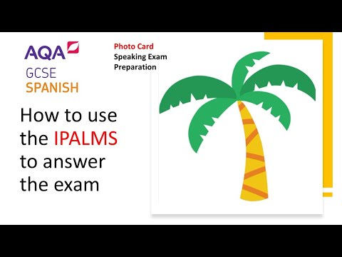 AQA GCSE Spanish Speaking exam IPALMS