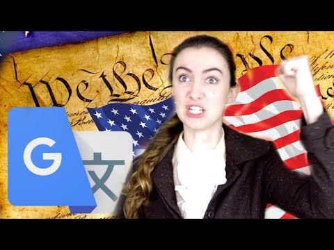 GOOGLE TRANSLATE DESTROYS AMERICA!!
