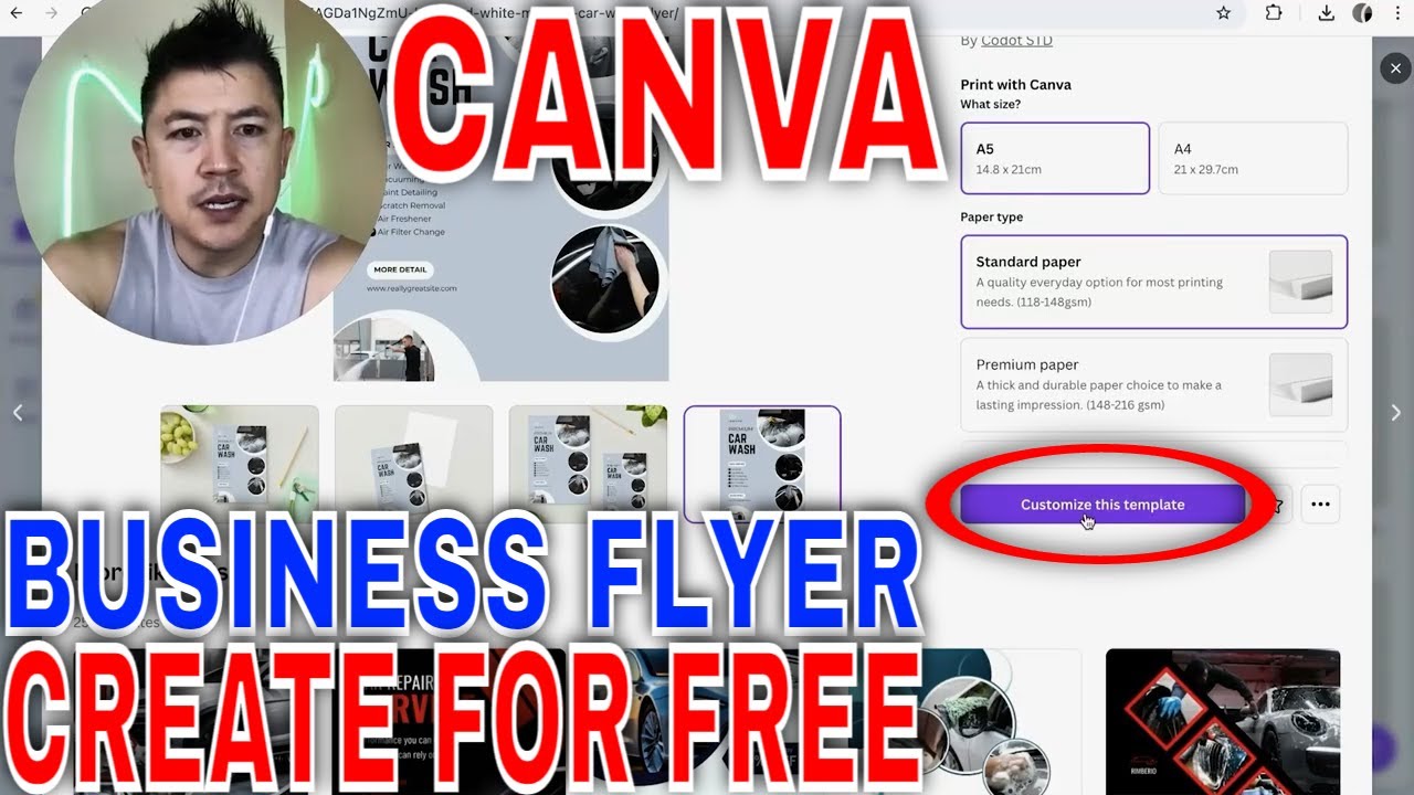 ✅  How To Create Business Flyer In Canva (Free) 🔴