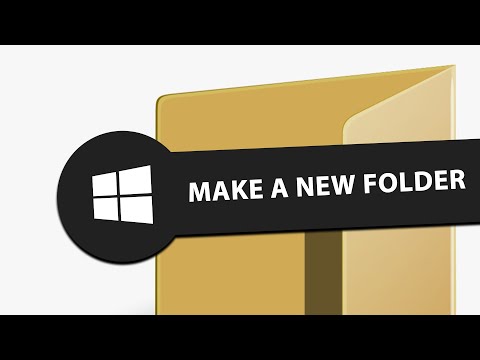 How to Make a New Folder on a Computer