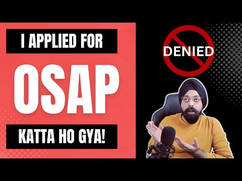 My experience with OSAP | Zara dekh soch k chalna Yarr.