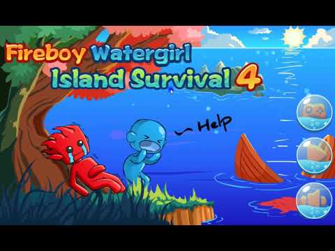 Fireboy Watergirl Island Survival 4 (Two Player Game)