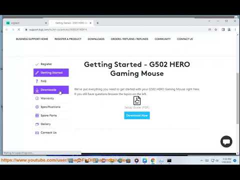 Download & Update Logitech G402 Hyperion Fury FPS Gaming Mouse Driver for Windows 11/10/8/7