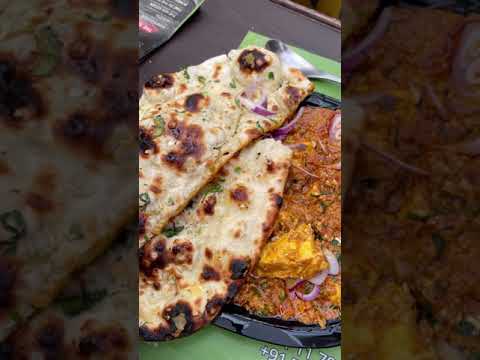 Super Spicy Paneer Butter Masala😱😍 with Butter Naan | Dinner Goals | #shorts #paneer #butternaan