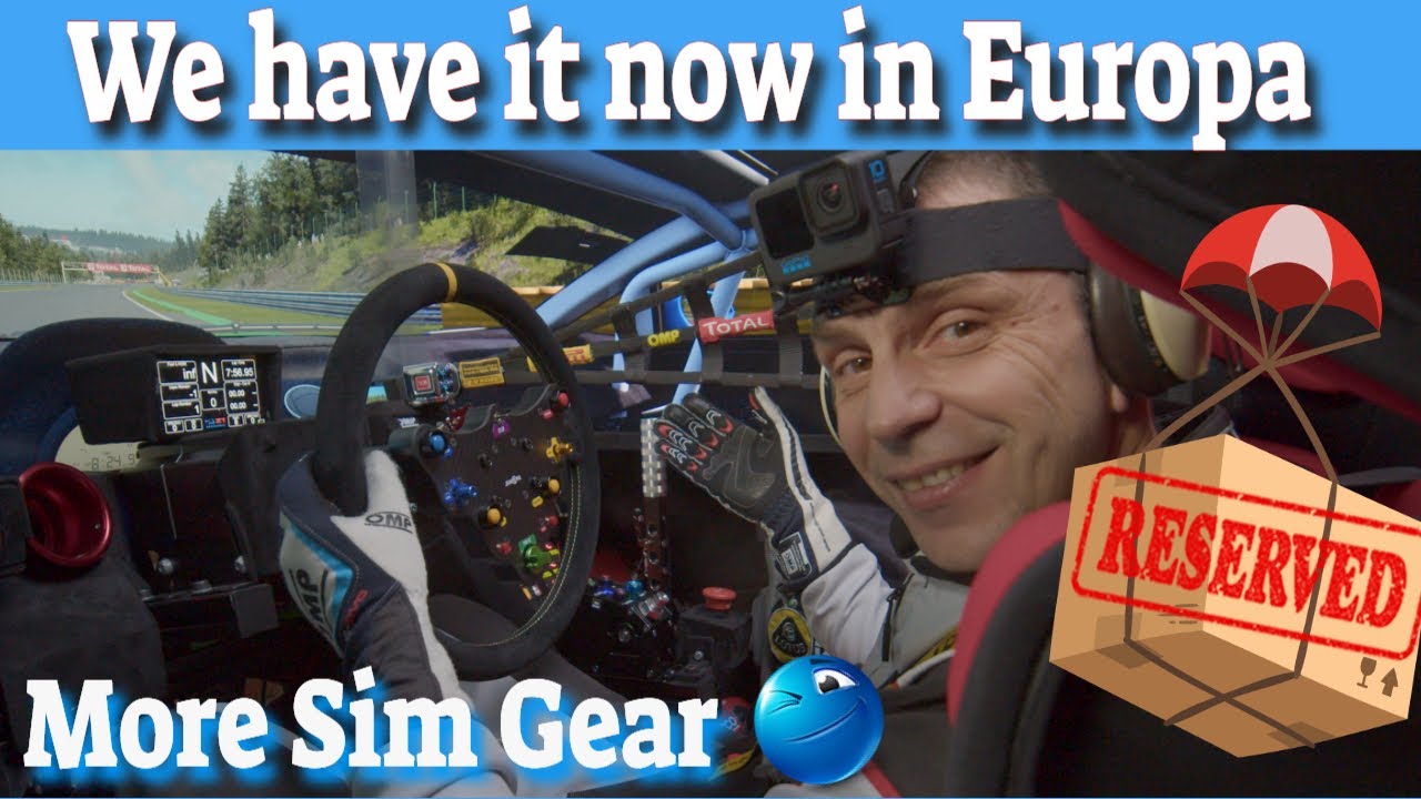 Awesome Simracing Products now in Europe from SimCore