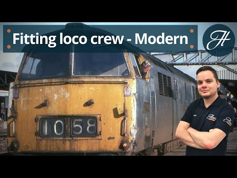 How to fit locomotive crew to your models - modern era - SkillsCast