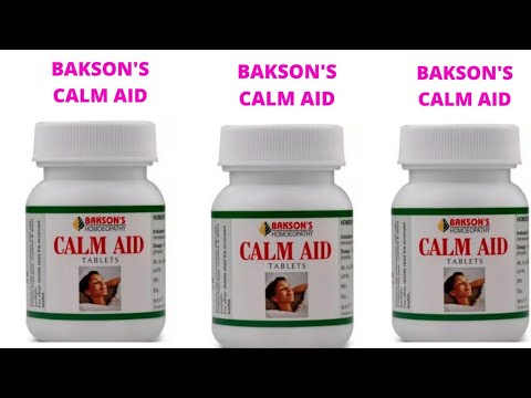 BAKSON'S CALM AID #calm_aid #anxiety #stress #shorts #homoeopathicmedicine #311 #saishreehomoeo