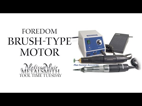 Getting started with Foredom's K.1070 Micromotor & K,1080 Hammer Micromotor