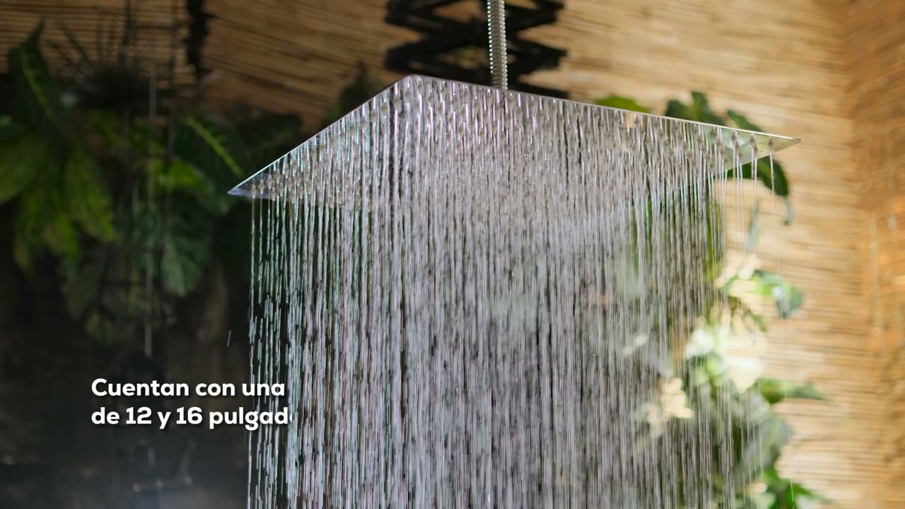 Tipos de regaderas para tu baño | Helvex