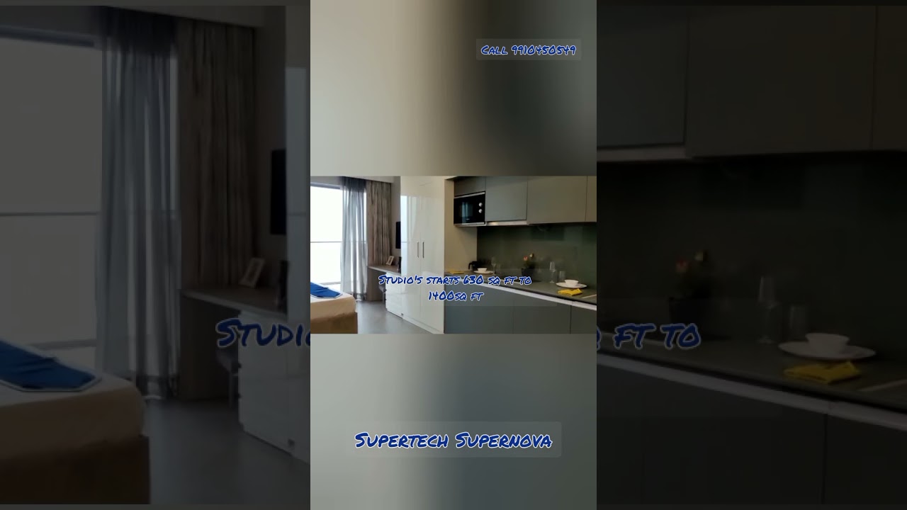 Supertech Supernova Noida Expressway 80 Floors skyscrapers Studios / Shops call 9910450549