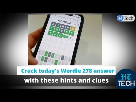 Crack today's Wordle 278 answer with these hints and clues