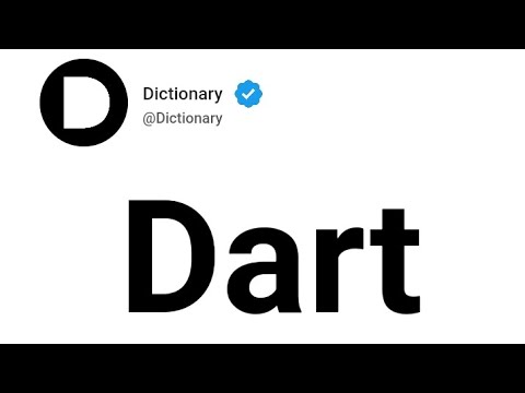 Dart Meaning In English