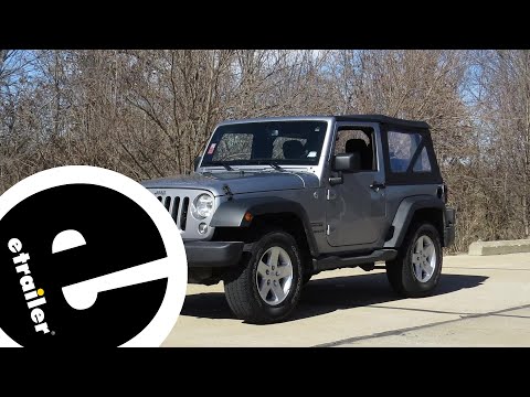 DIY 2015 Jeep Wrangler Installation for the Pollak 6-Pole, Round Pin, Trailer Wiring Socket