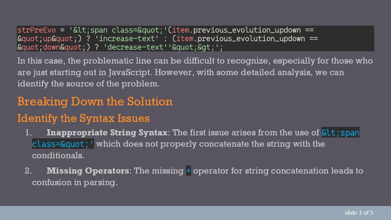 Resolving the Uncaught SyntaxError: Your Guide to Fixing JavaScript Errors