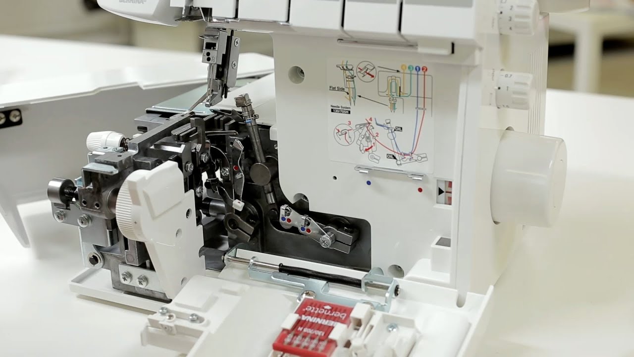 BERNINA L 450 – cut, sew and finish in a single step - BERNINA
