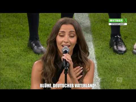 German National Anthem by Namika, Allianz Arena Stadium, Munich (with Subtitles)
