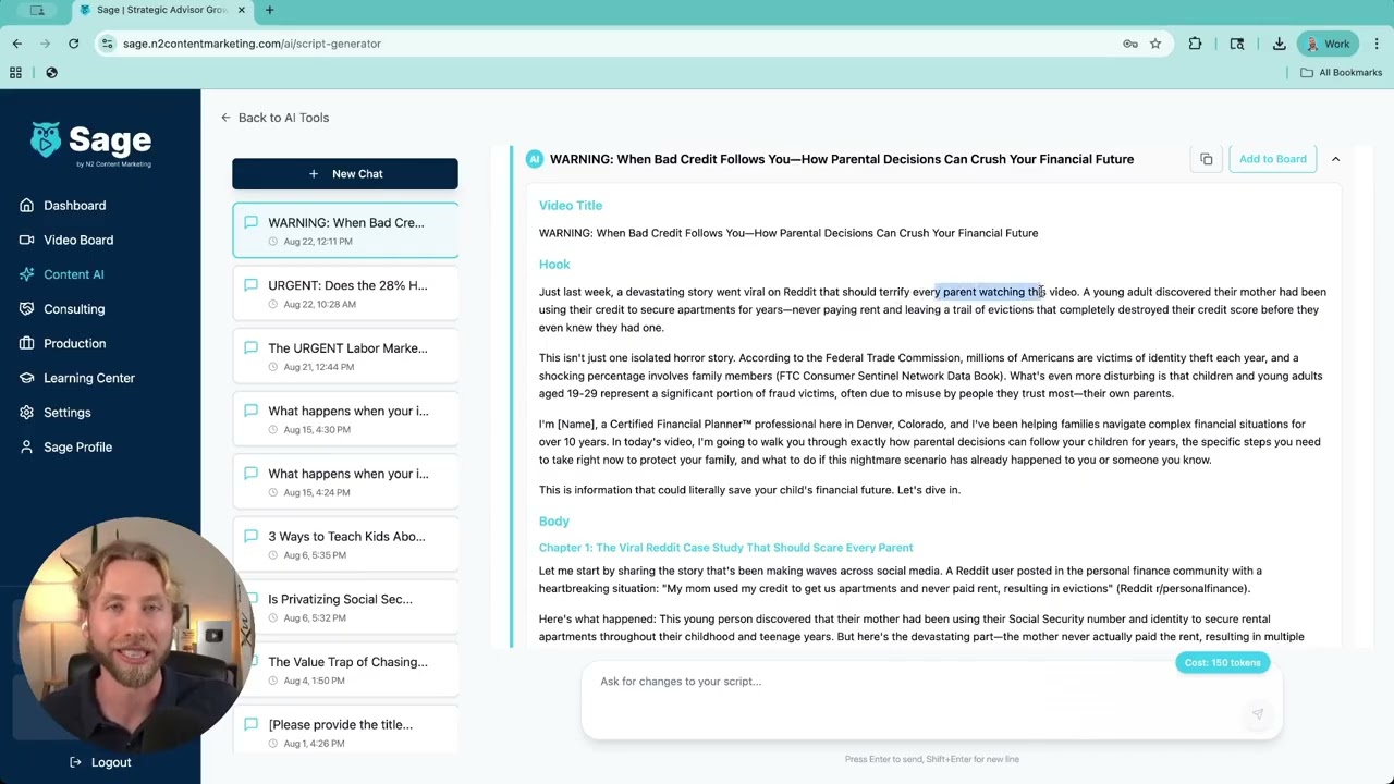 I Trained AI to Write My YouTube Scripts (Financial Advisor Edition)