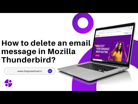 How to delete an email message in Mozilla Thunderbird The PowerHost