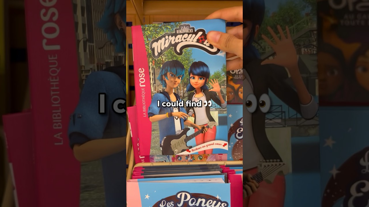 Miraculous merch in Montréal! 💕 #miraculousladybug