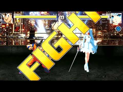 M.U.G.E.N. Goku vs Weiss