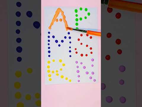 comment your name letter #shorts #ytshorts #drawing #colors#painting#satisfying #art #colormixing#yt